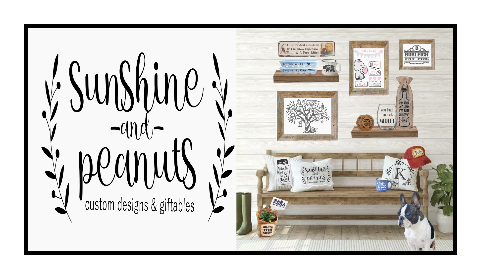Products – Sunshine and Peanuts Custom Designs & Giftables