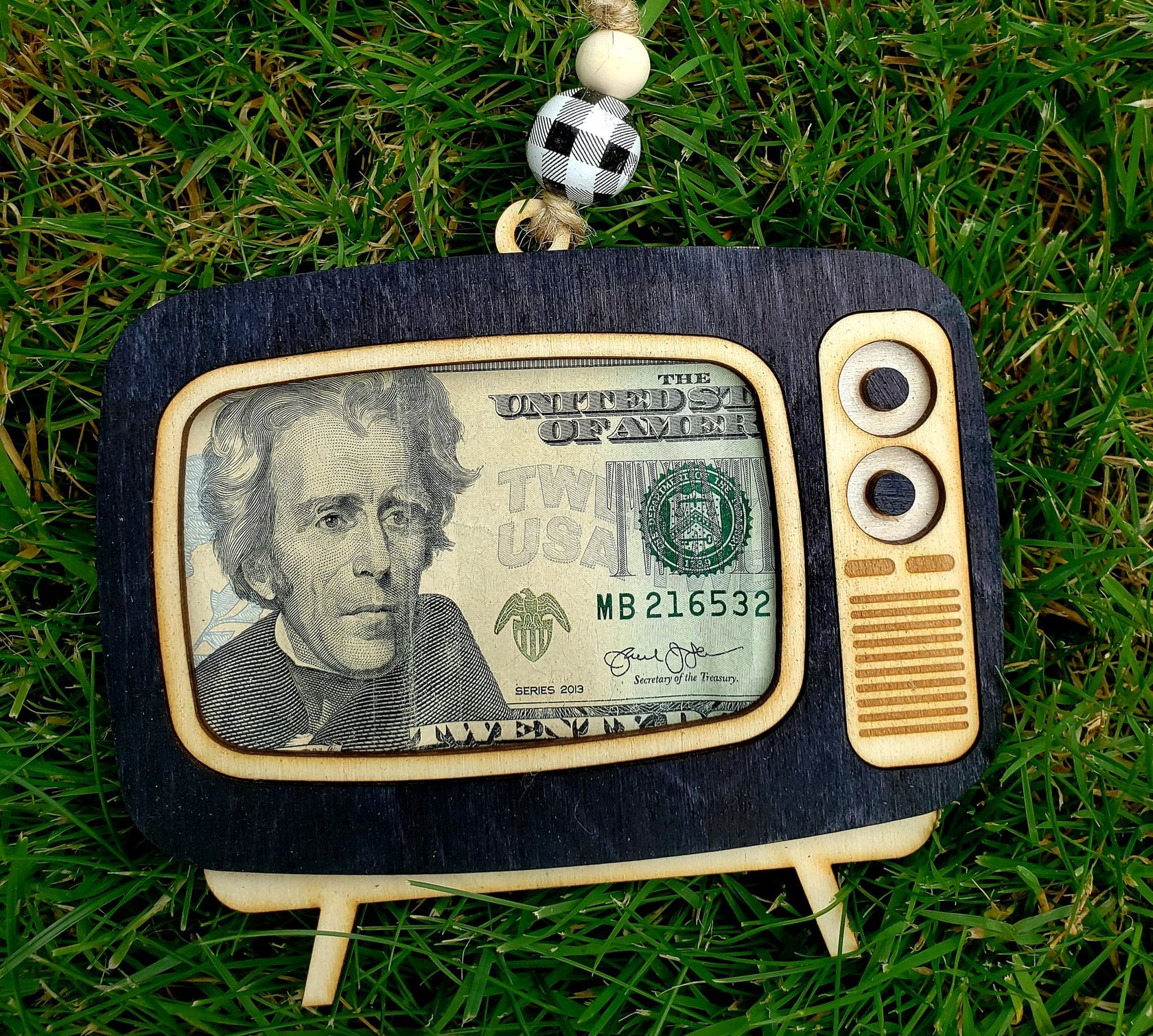 Retro TV Gift Card/Photo Frame Ornament – Sunshine and Peanuts Custom ...